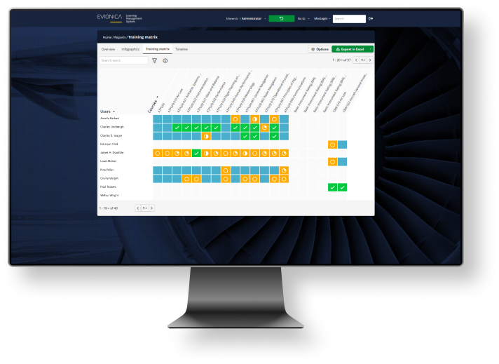 Evionica — Learning Management System (LMS)